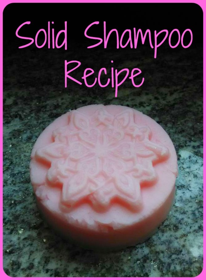 How to Formulate a Solid Shampoo – It's all in my hands