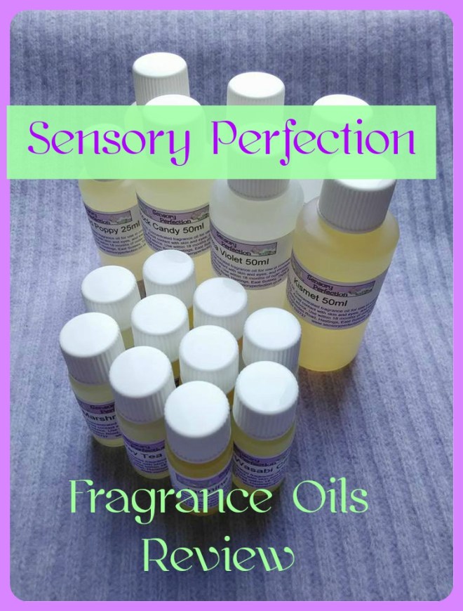 Sensory Perfection Fragrance Oils Review – It's all in my hands